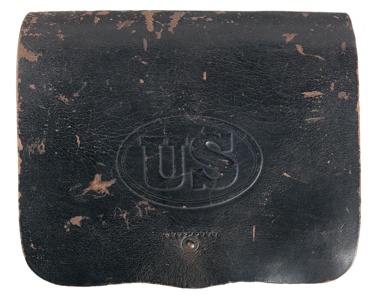 Civil War Era Watertown Arsenal Cartridge Box | Rock Island Auction