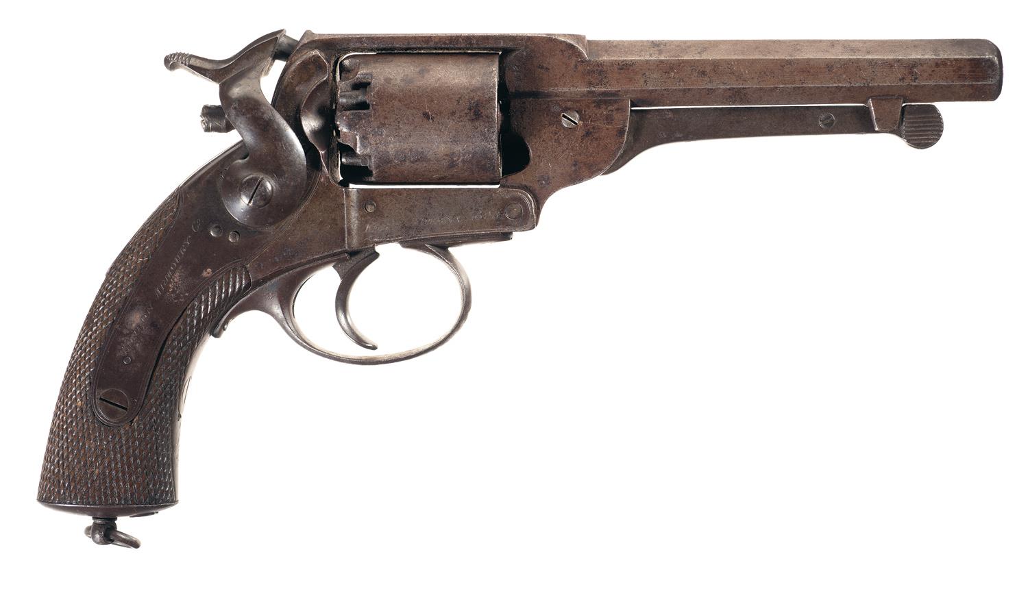 London Armory Kerr Revolver 44 percussion | Rock Island Auction