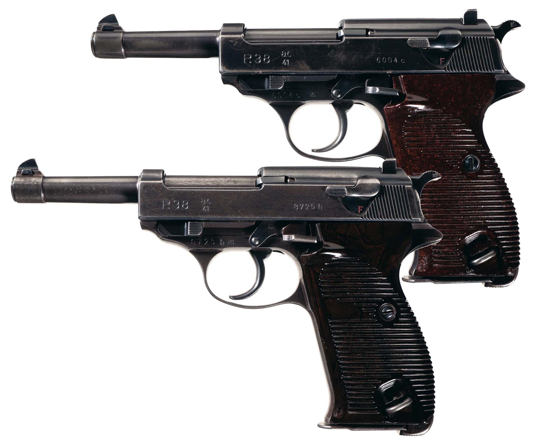 Two Walther 'ac/ 41' P-38 Pistols | Rock Island Auction