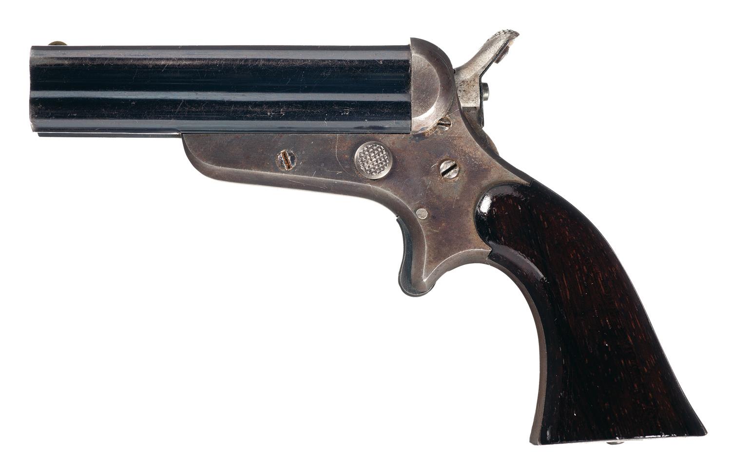 Excellent Sharps & Hankins Model 3B Four-Barrel Pepperbox Pistol | Rock ...