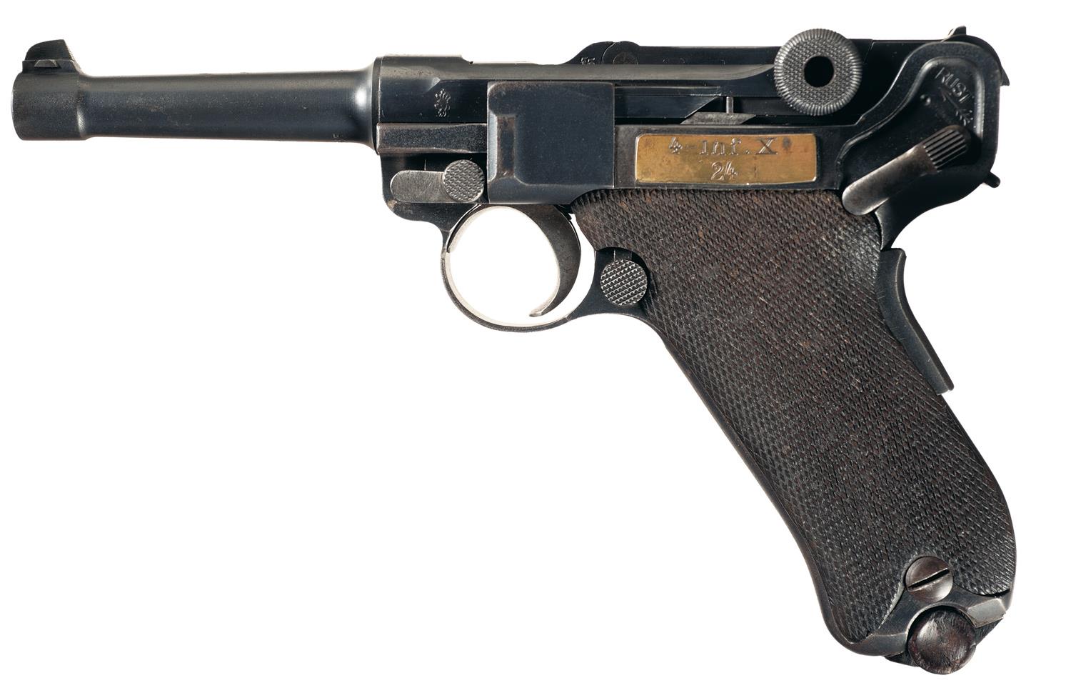 Vickers Ltd 1906 Luger Pistol 9 mm | Rock Island Auction