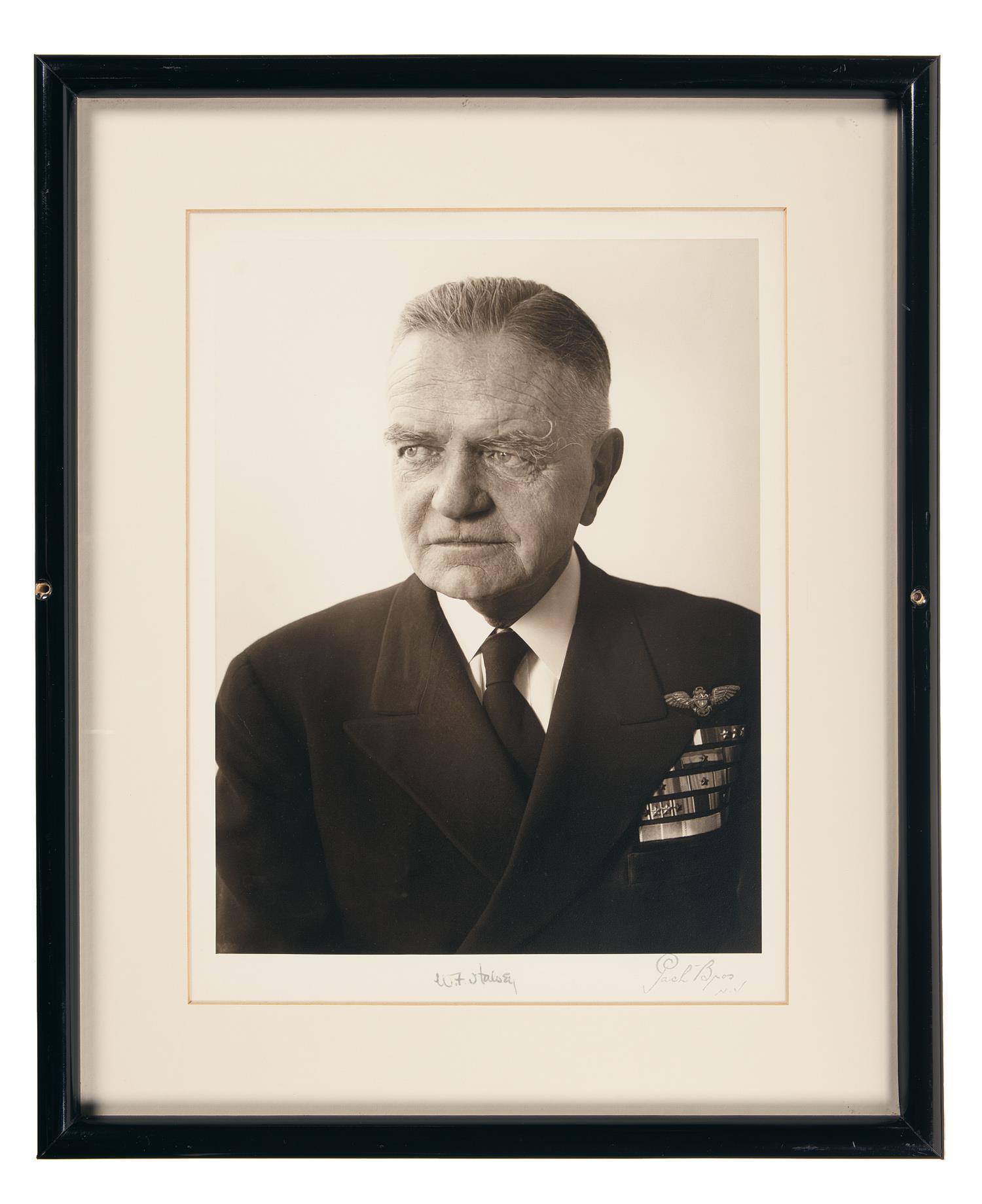Fleet Admiral William 'Bull' Halsey Signed Photograph | Rock Island Auction