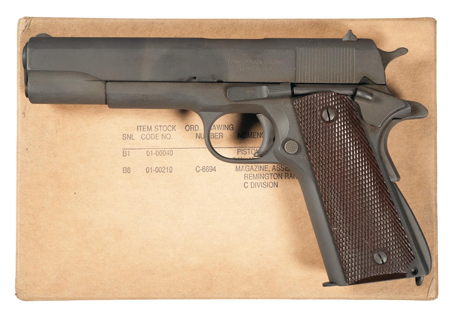 Ithaca Gun Co 1911A1 Pistol 45 ACP | Rock Island Auction