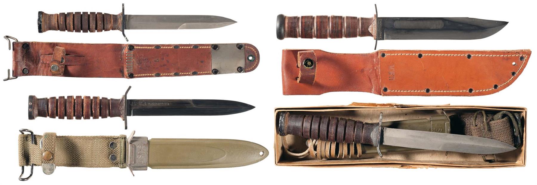 Four Exceptional World War II American Fighting Knives with Shea | Rock ...