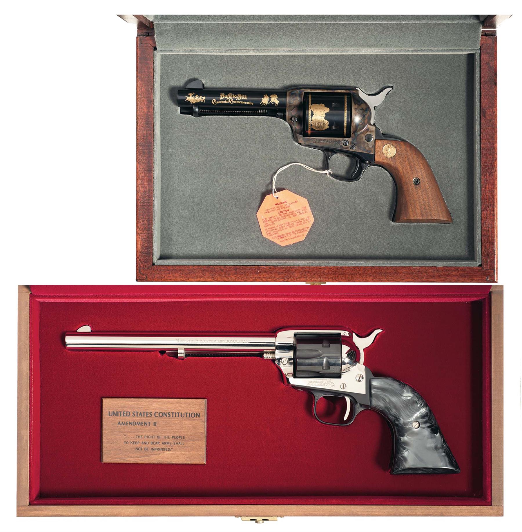 Two Colt Commemorative Revolvers | Rock Island Auction