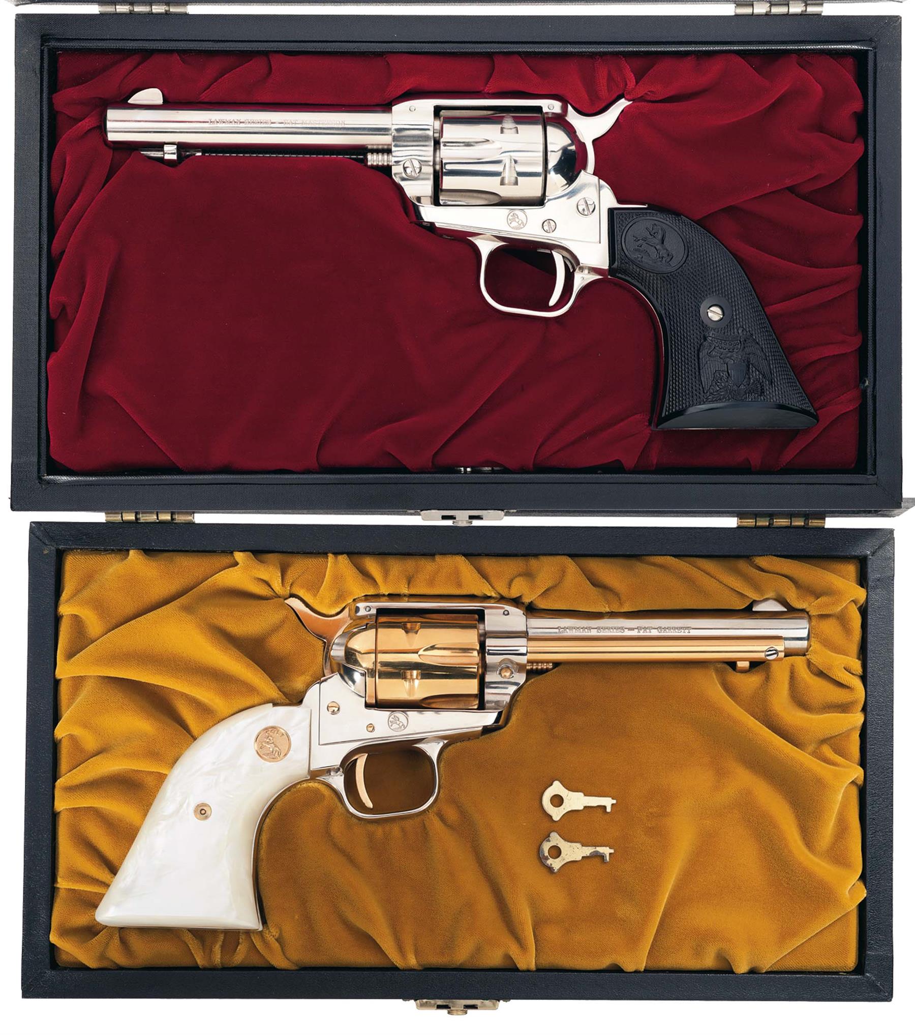 Two Cased Colt Commemorative Revolvers | Rock Island Auction