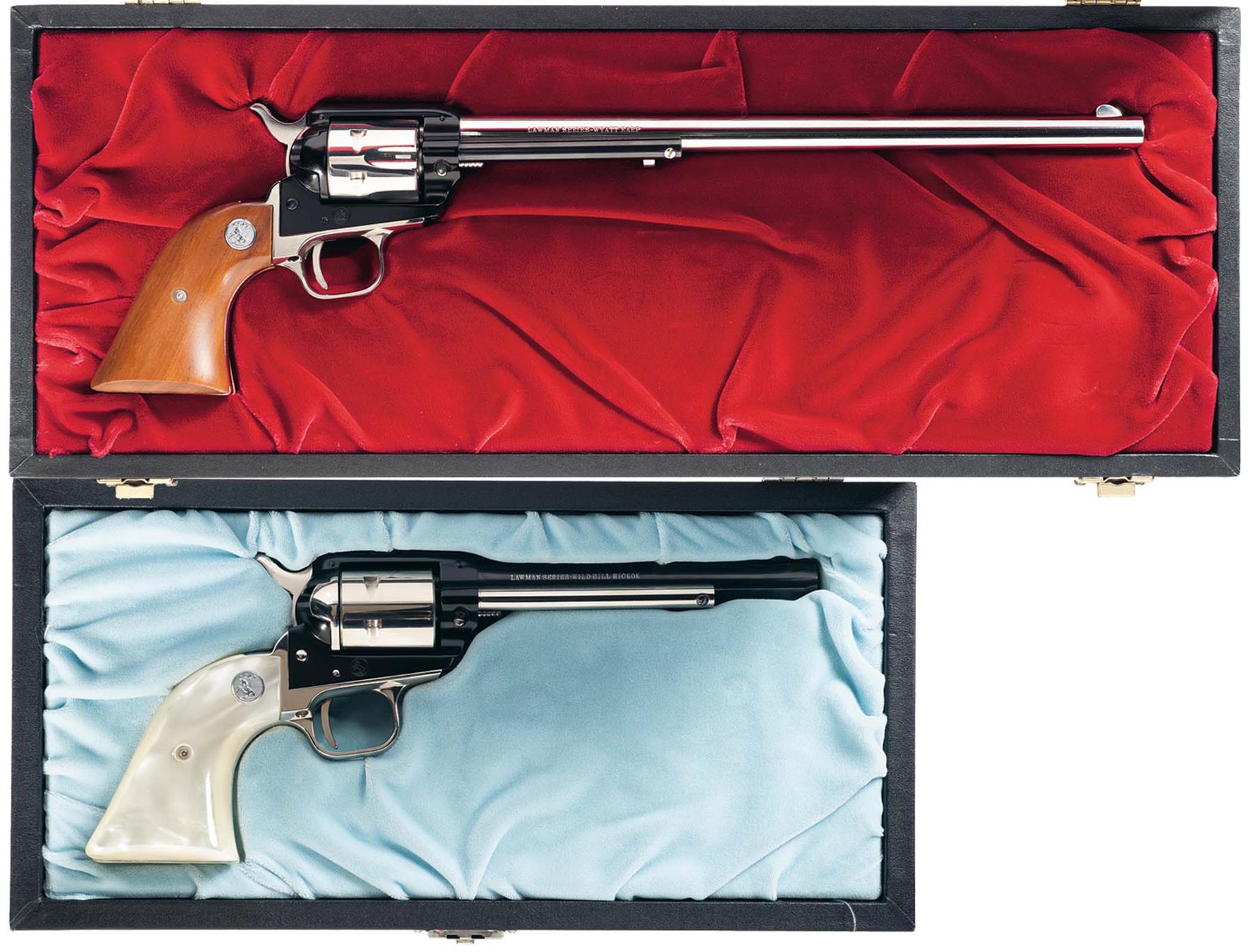 Two Cased Colt Lawman Commemorative Revolvers | Rock Island Auction