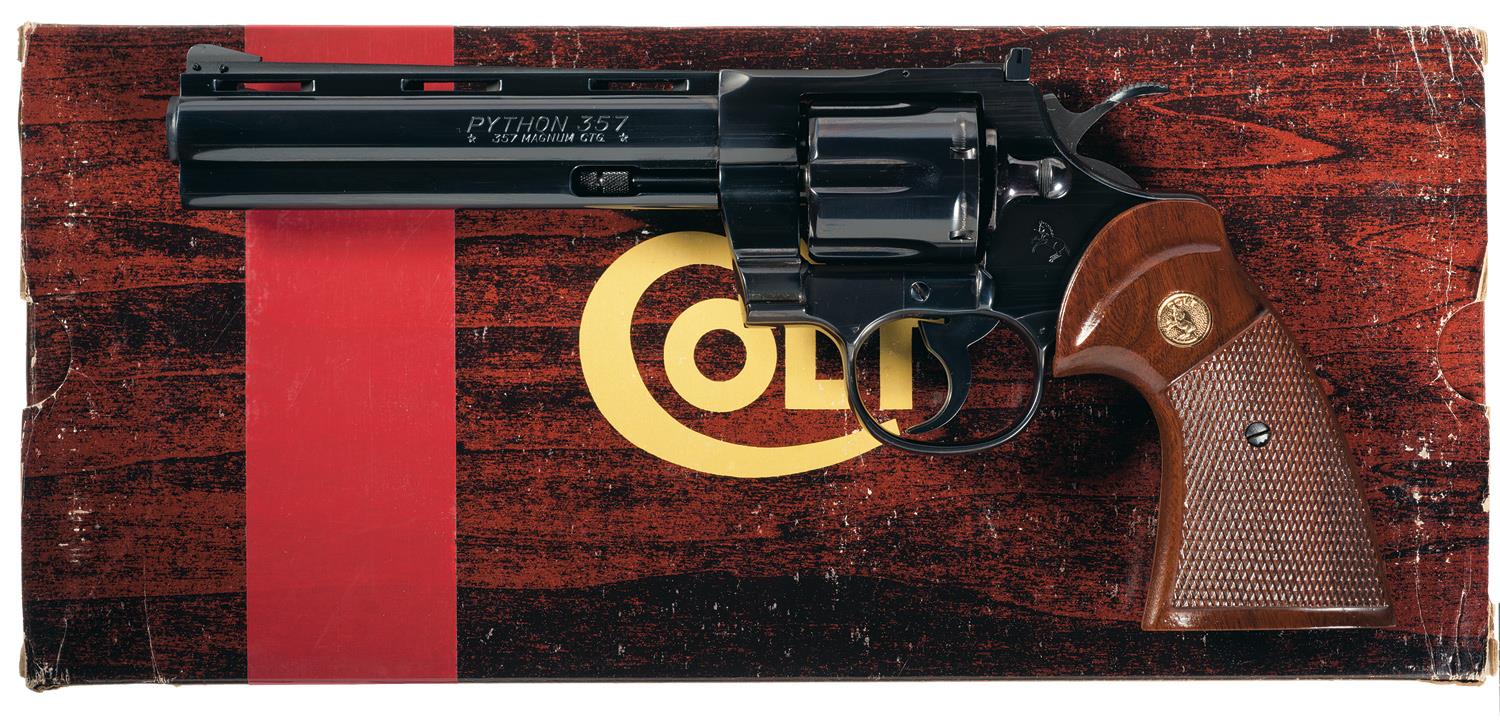 Colt Python Revolver 357 magnum | Rock Island Auction