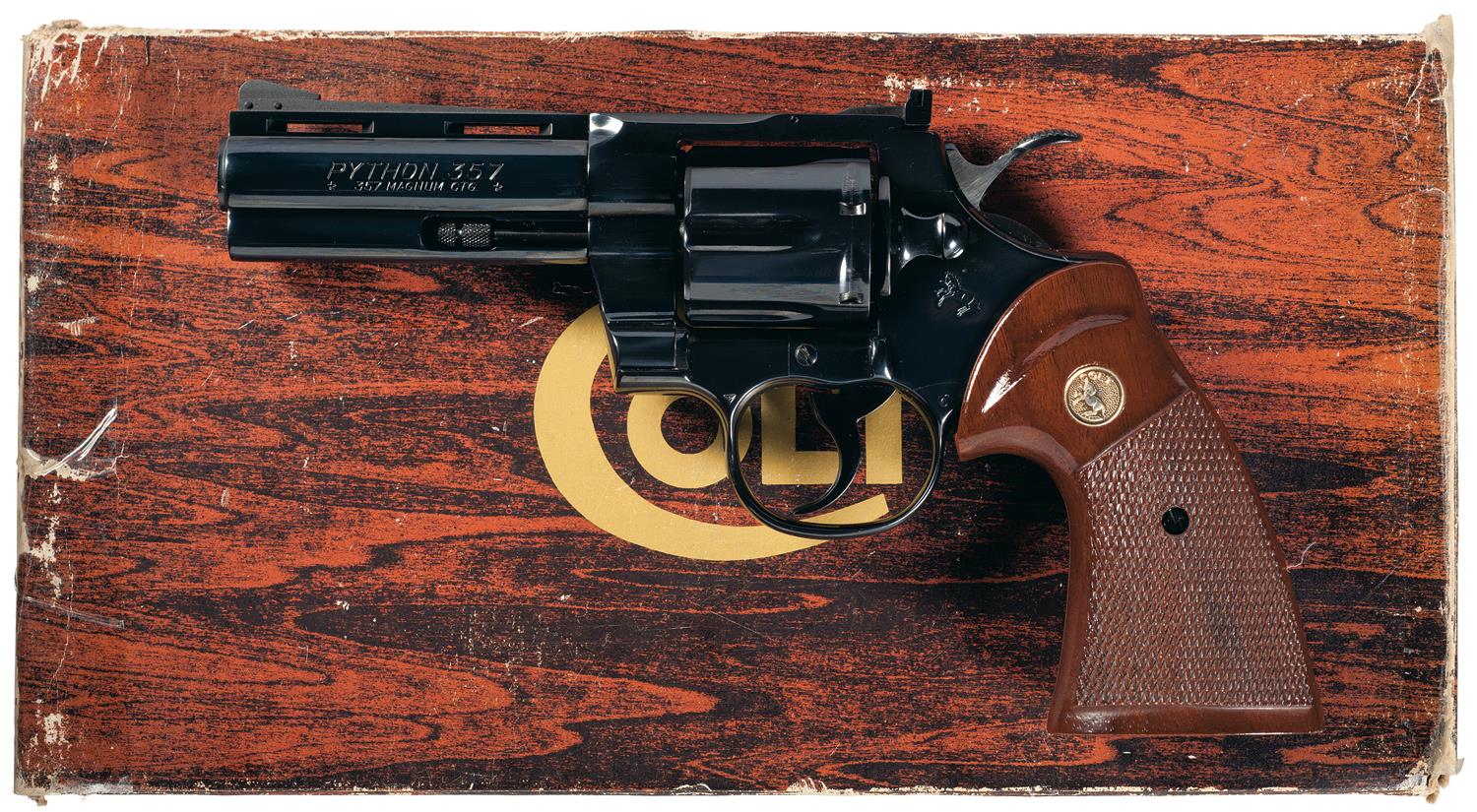 Colt Python Double Action Revolver with Box | Rock Island Auction