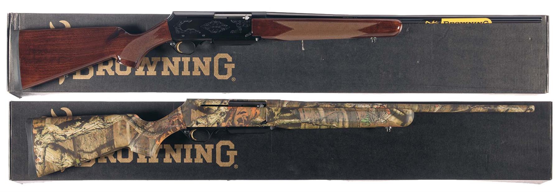 Two Boxed Browning BAR Semi-Automatic Rifles | Rock Island Auction