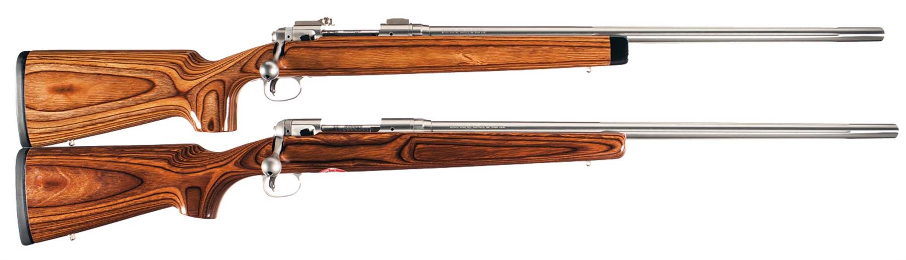 Two Savage Model 12 Bolt Action Rifles | Rock Island Auction