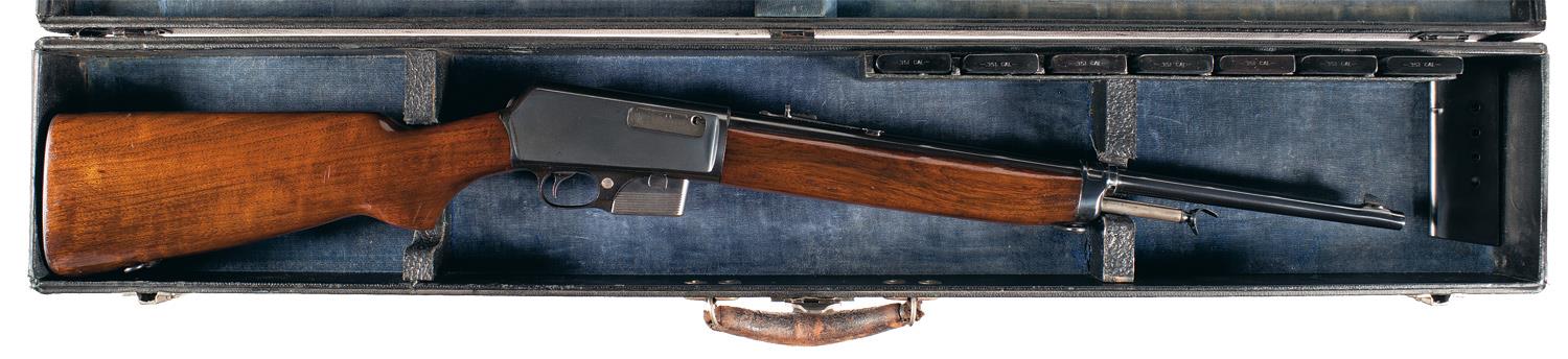 Winchester 07 Rifle 351 SL | Rock Island Auction