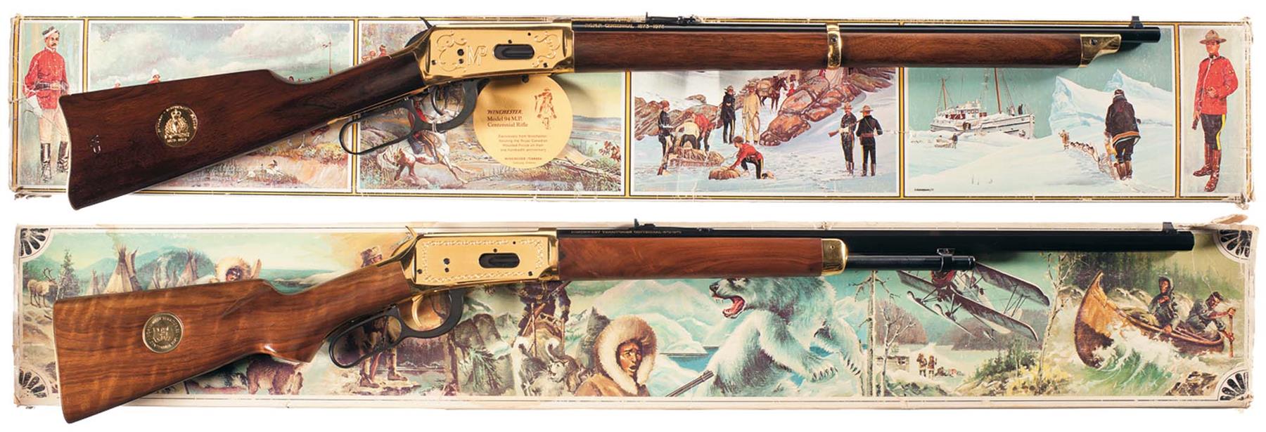 Two Boxed Winchester Commemorative Rifles | Rock Island Auction