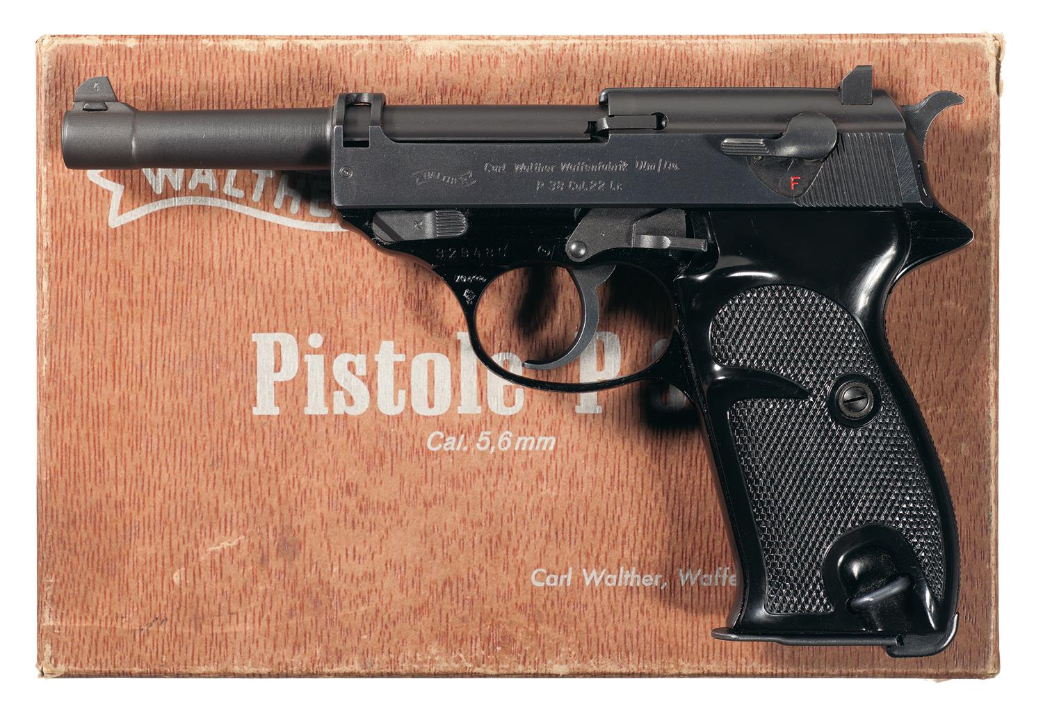 Interarms/Walther P.38 with Box | Rock Island Auction