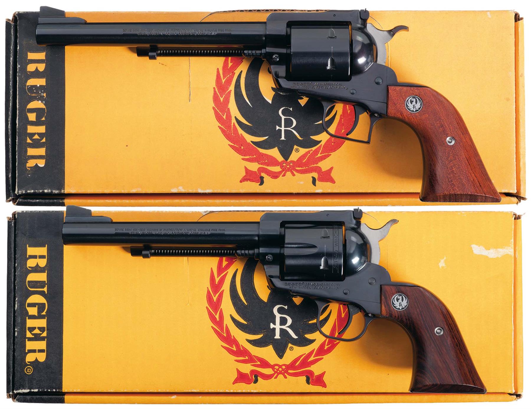 Two Boxed Ruger New Model Single Action Revolvers | Rock Island Auction