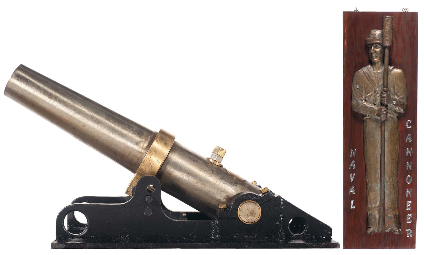 Lyle Line Throwing Cannon with Casting of Naval Cannoneer | Rock Island ...