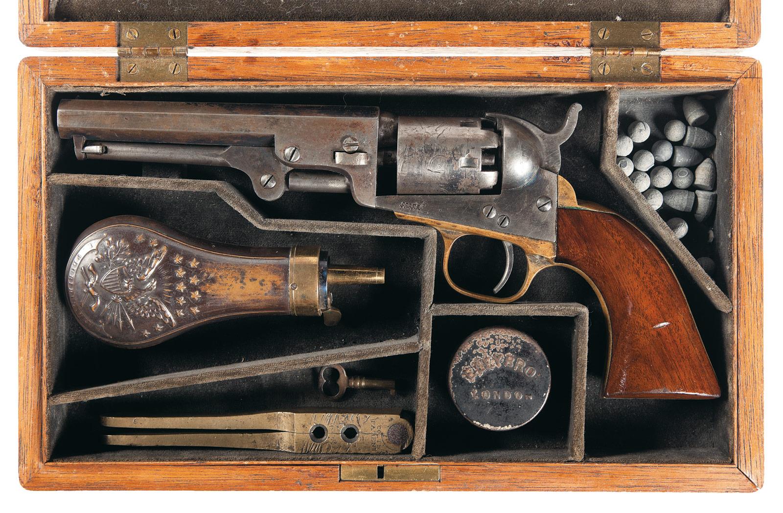 Cased Colt Model 1849 Pocket Revolver | Rock Island Auction