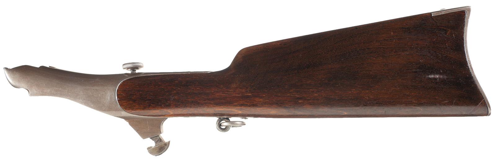 Rare Third Model Colt Dragoon Shoulder Stock | Rock Island Auction