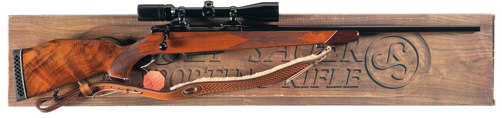 Colt Sauer Bolt Action Sporting Rifle with Scope and Box | Rock Island ...