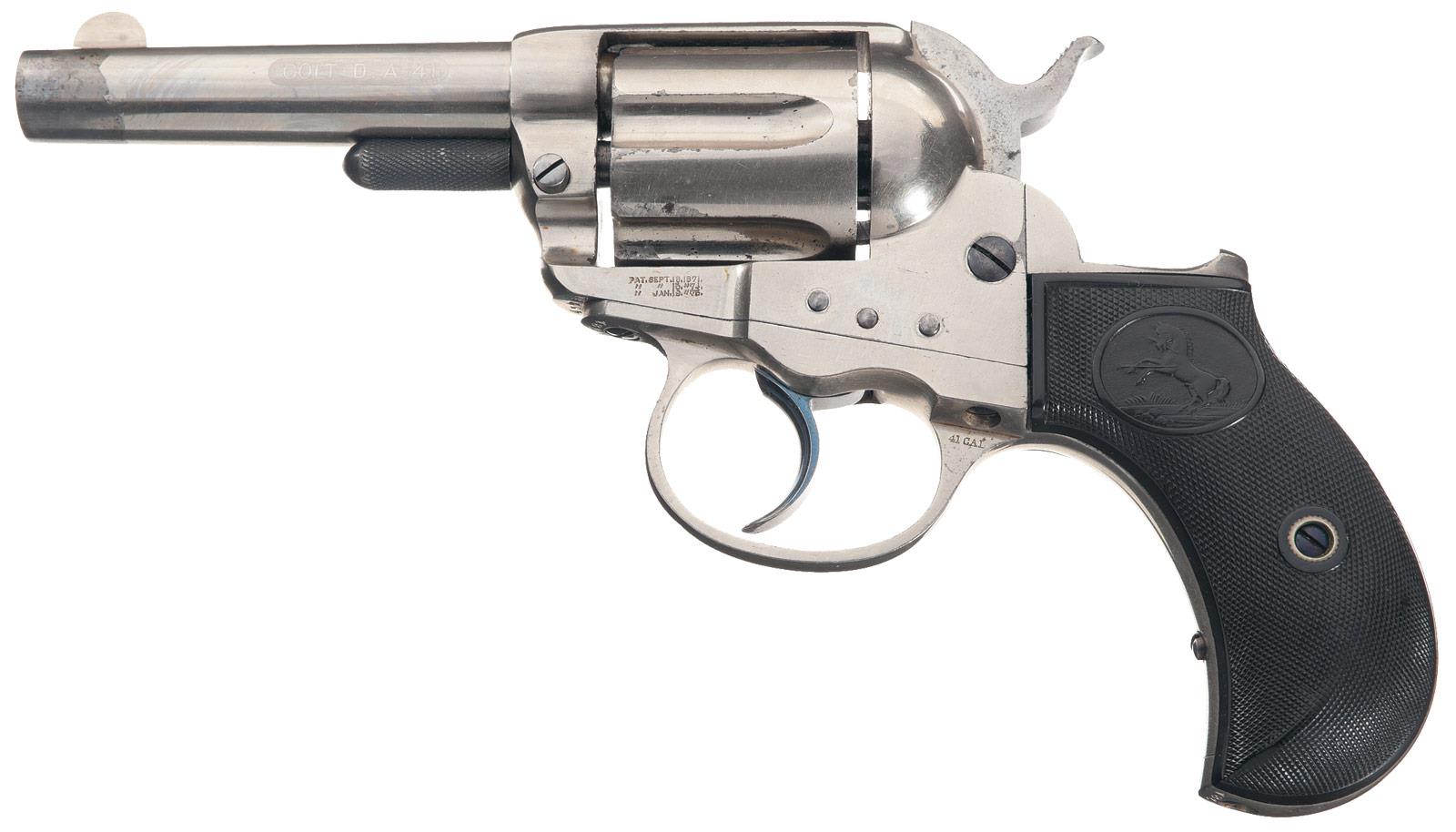 Colt Model 1877 Double Action Thunderer Sheriff Model Revolver | Rock ...