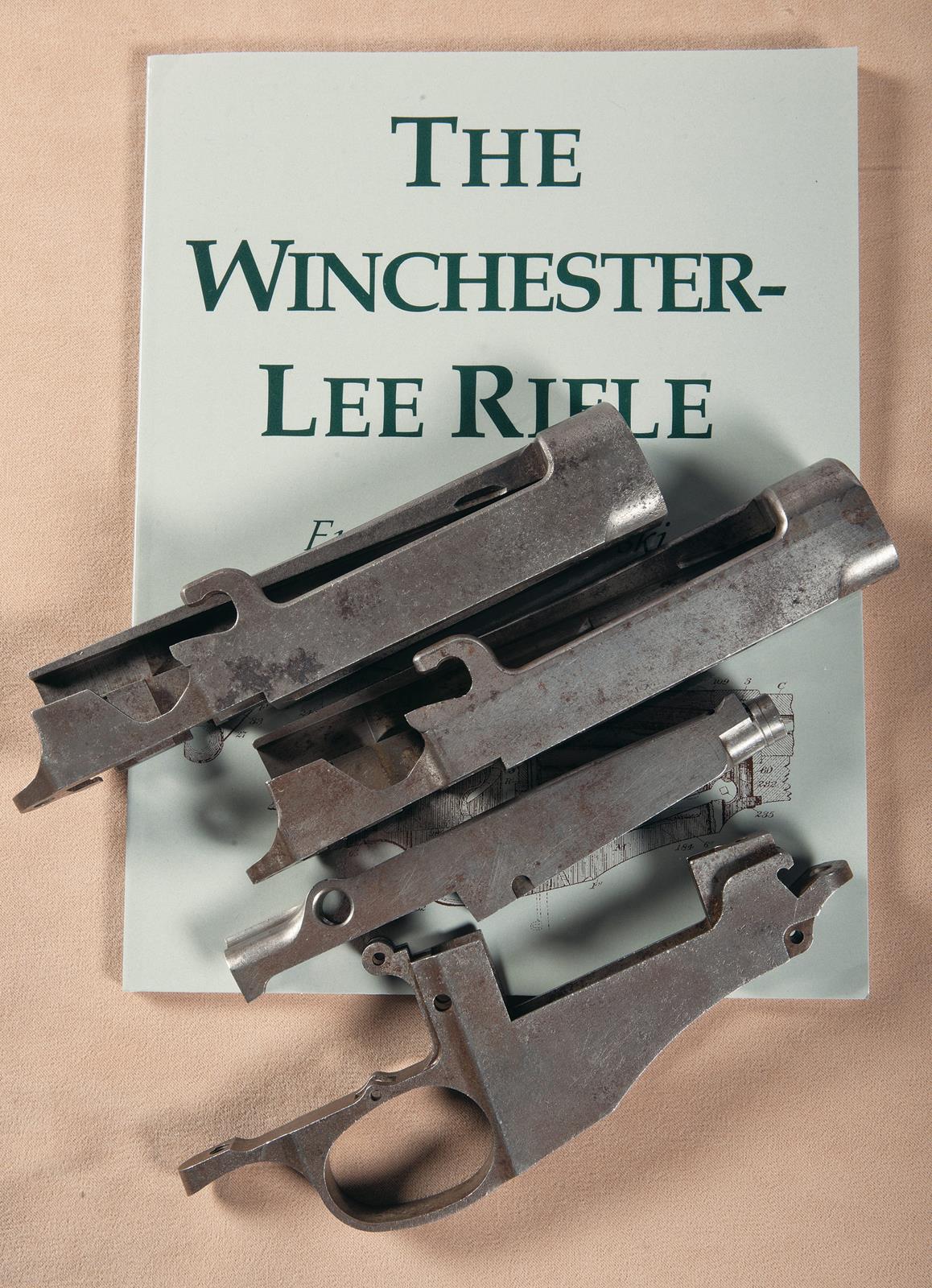 Lot of Two Winchester-Lee Rifle Straight Pull Receivers | Rock Island ...