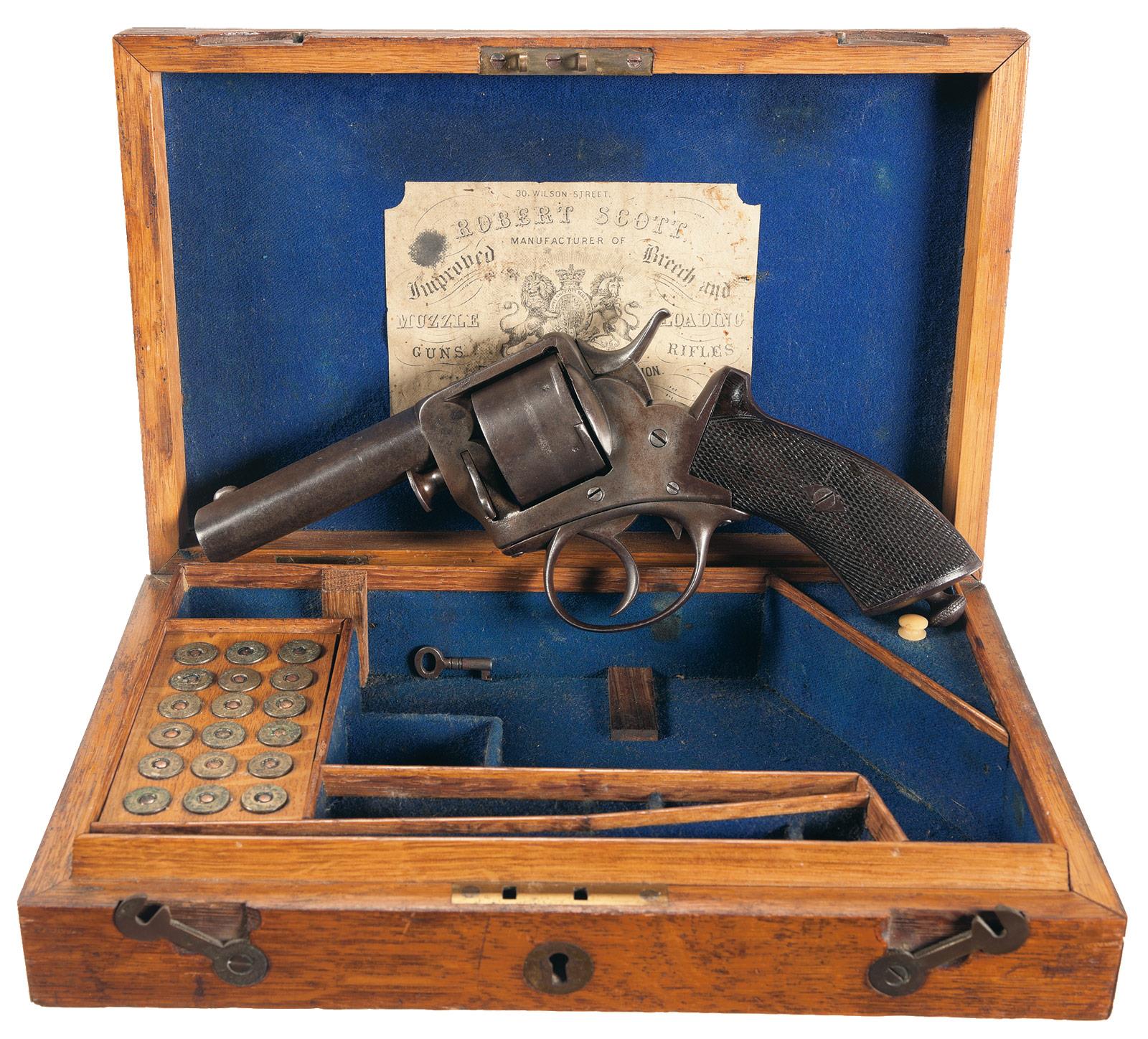 Webley & Scott Ltd Pocket Revolver 44 Webley | Rock Island Auction