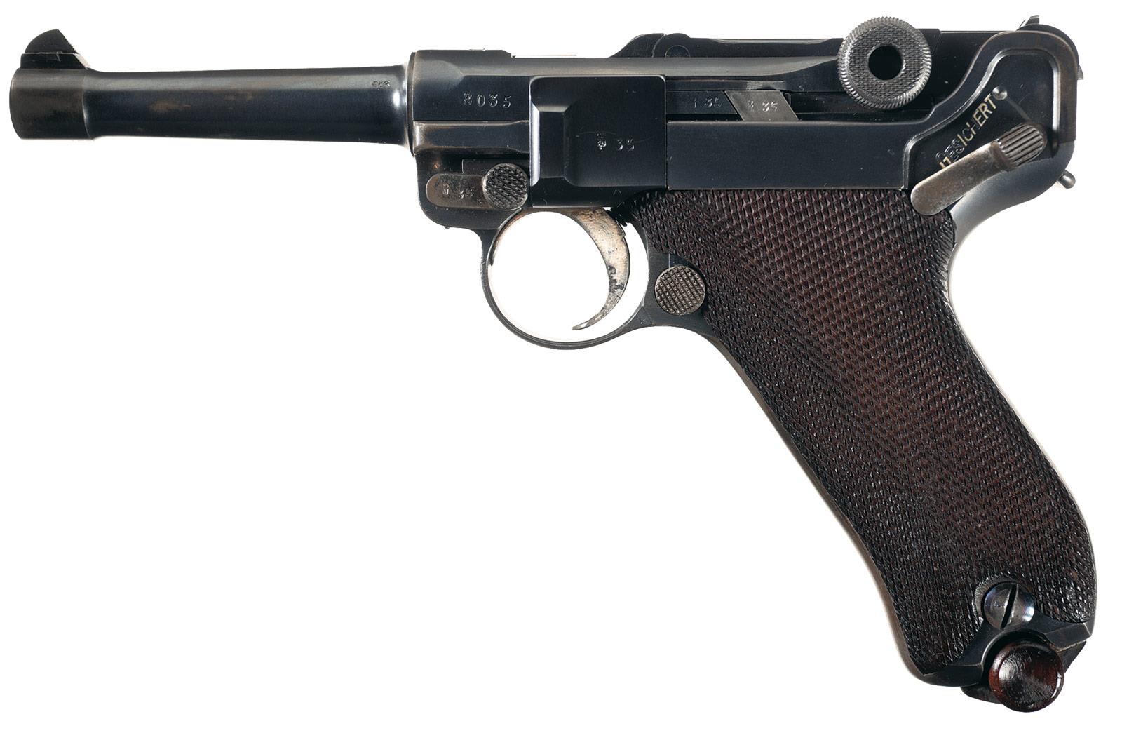 'Erfurt' 1912 Dated Model 1908 Military Luger Pistol | Rock Island Auction
