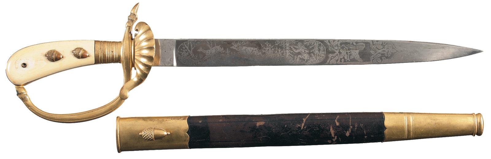 Eickhorn German Forestry Service Senior Official's Knife with Sh | Rock ...