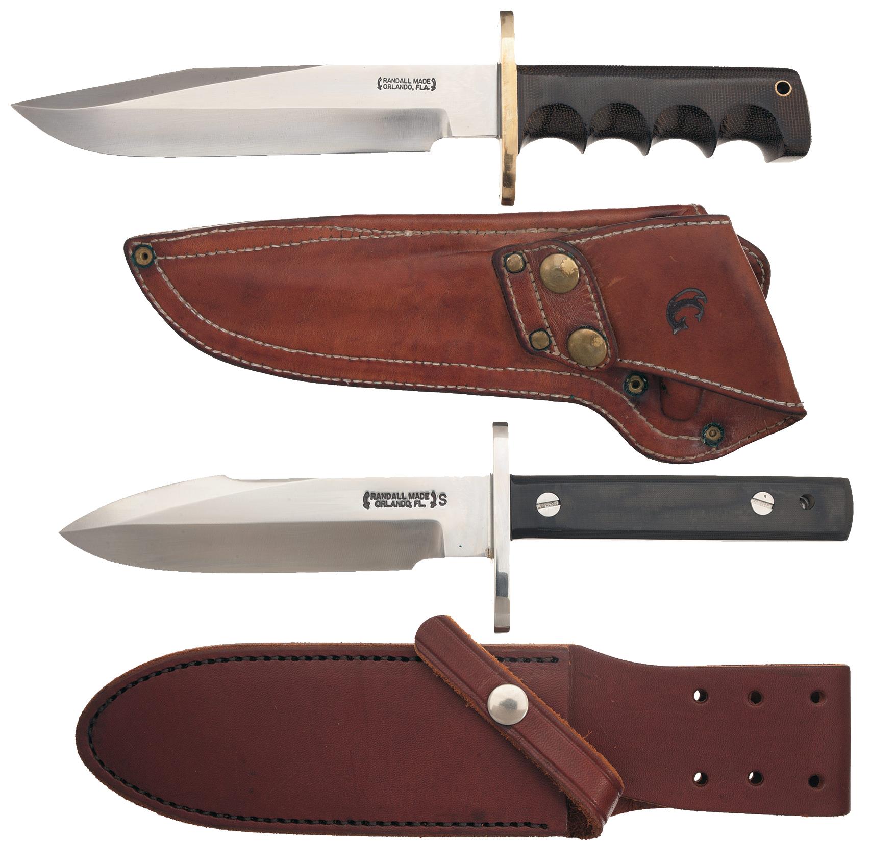 Two Randall Made Knives, Including a Model 17 Astro | Rock Island Auction