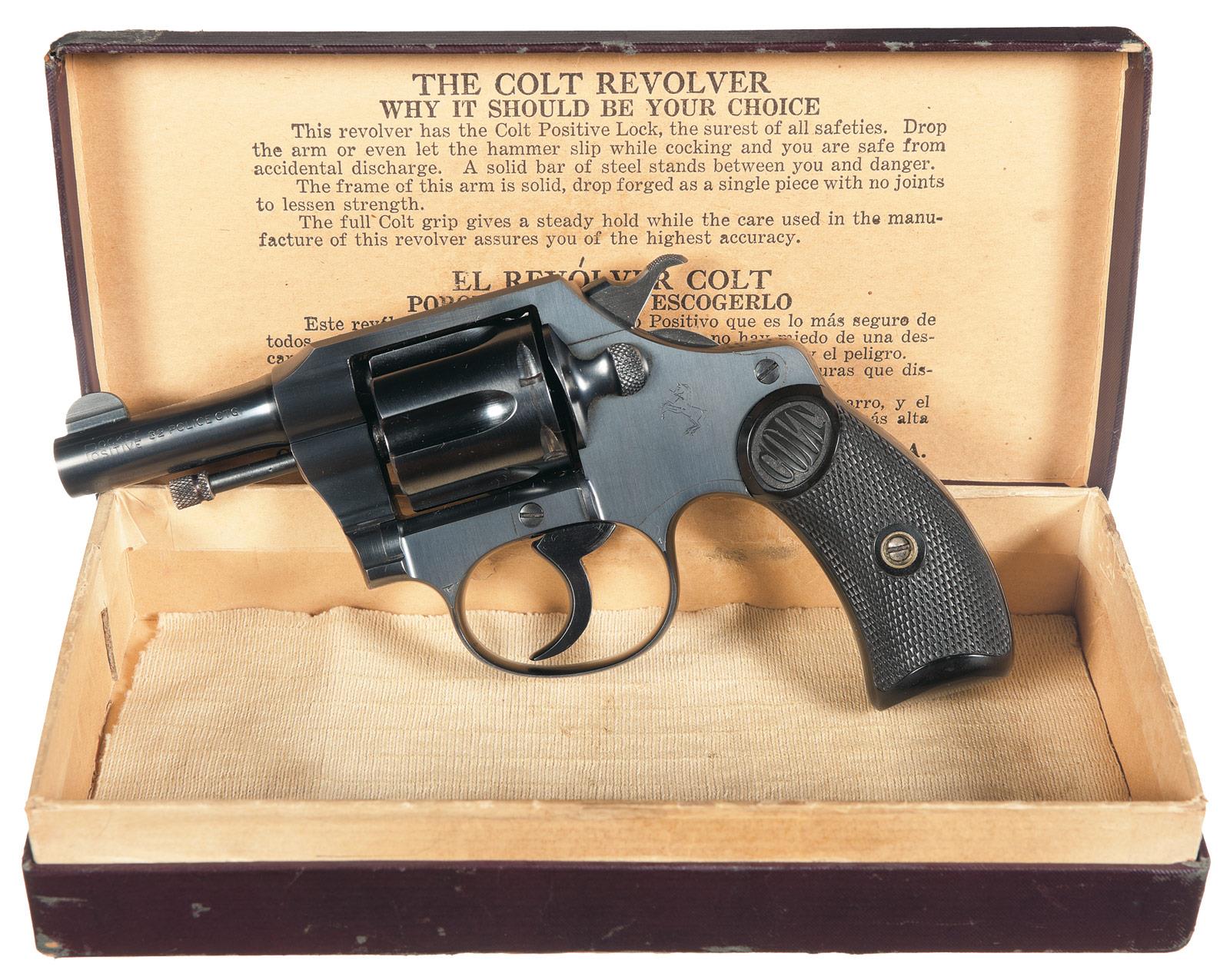 Colt Pocket Positive Revolver 32 police | Rock Island Auction