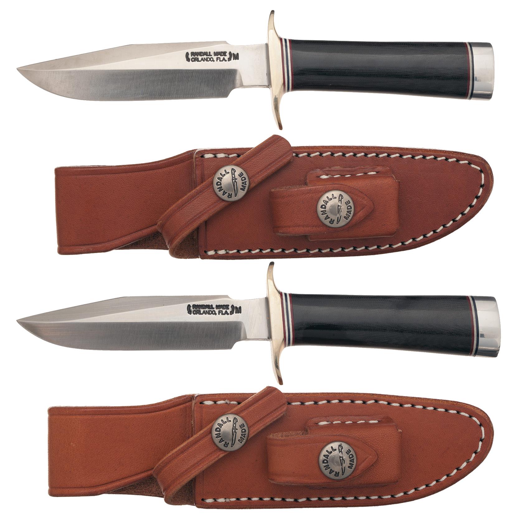 Two Consecutively Serialized Randall Model 1 Miniature Knives wi | Rock ...