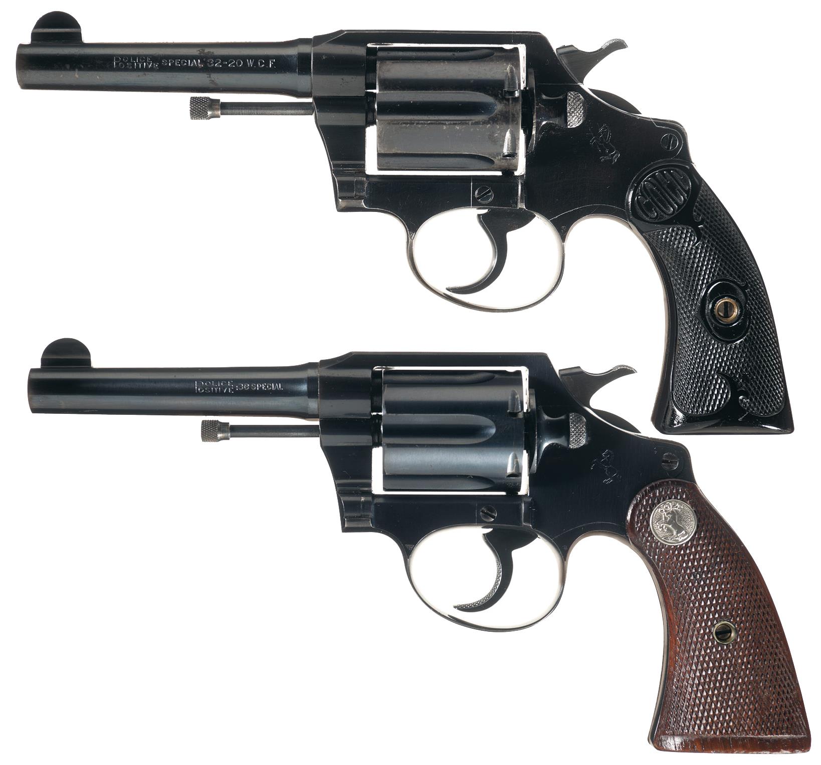 Two Colt Police Positive Special DA Revolvers in Different Calib | Rock ...