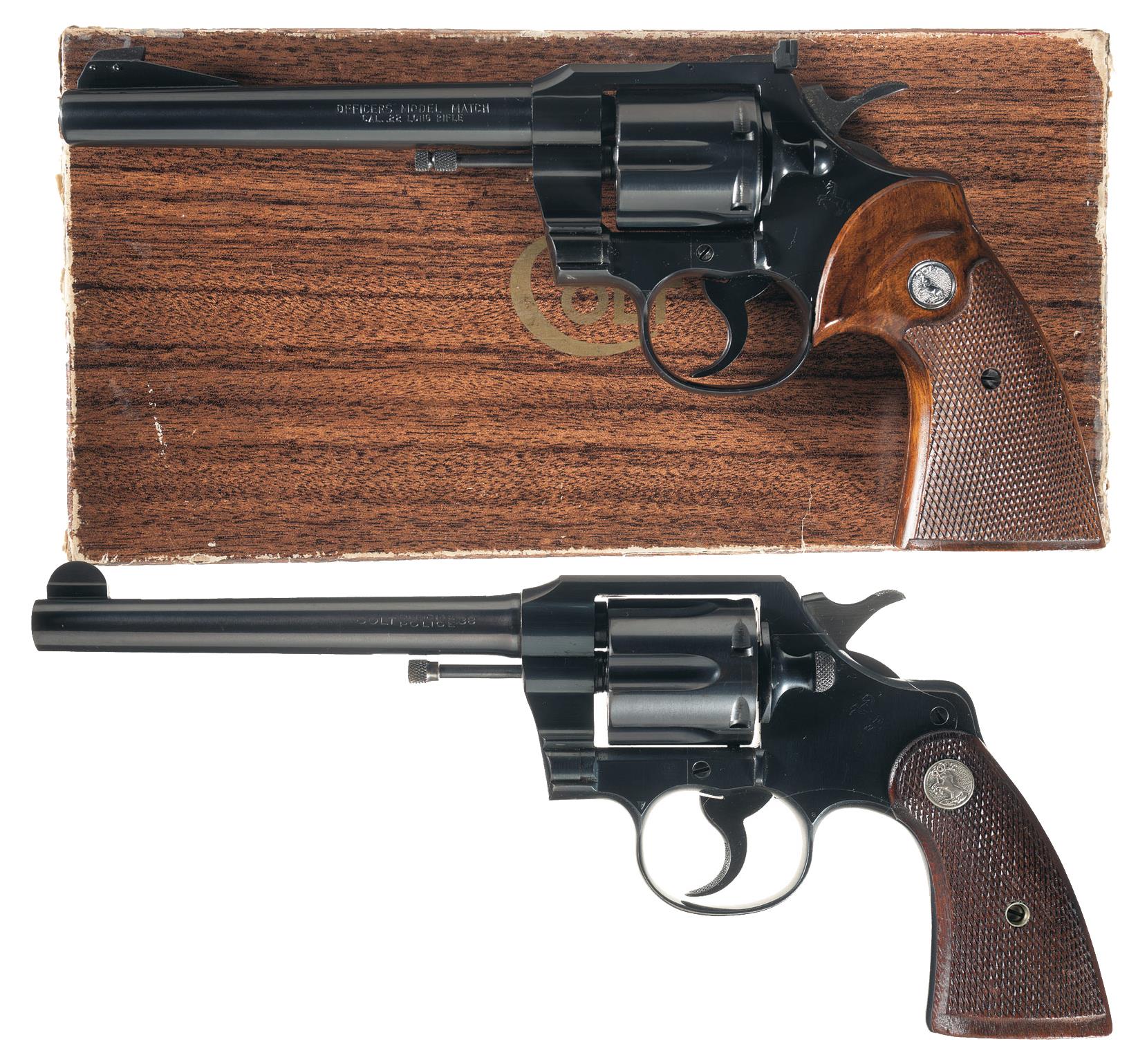 Two Colt DA Revolvers | Rock Island Auction