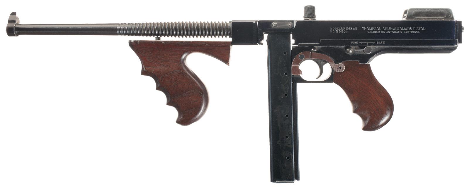 Auto-Ordnance Thompson Model 1927 A5 Semi-Automatic Pistol | Rock ...