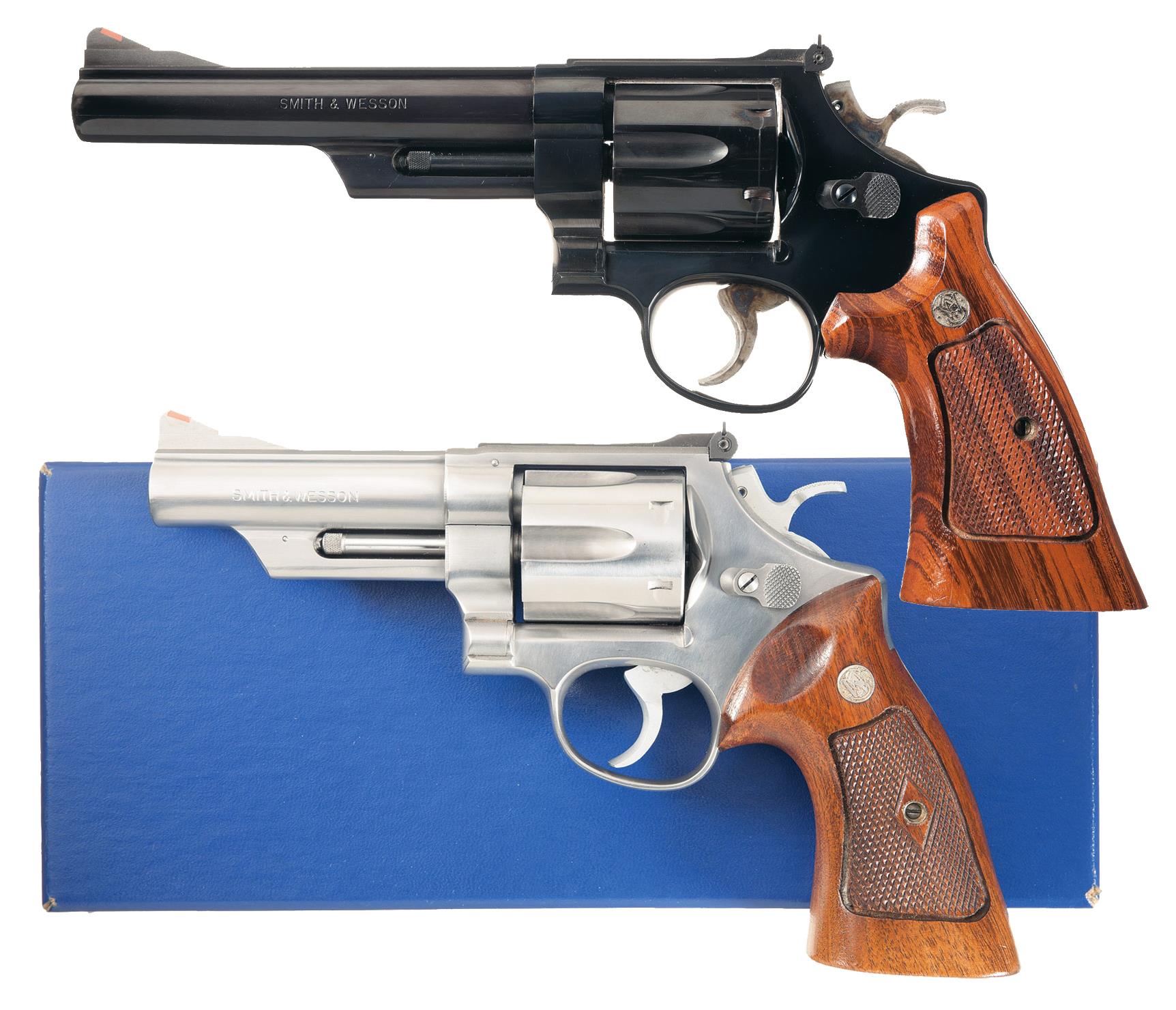 Two Smith & Wesson DA Revolvers | Rock Island Auction