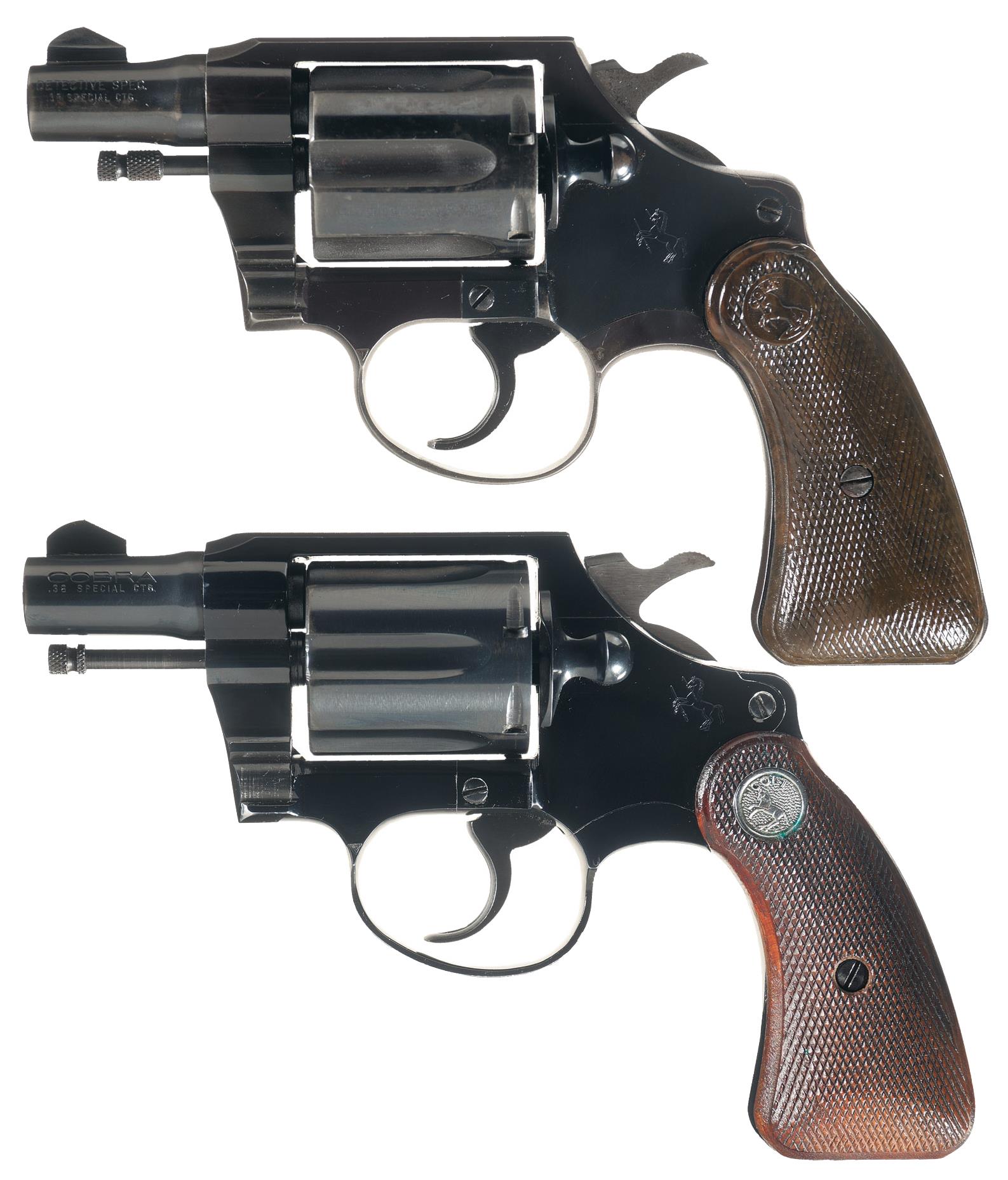 Two Colt DA Revolvers | Rock Island Auction