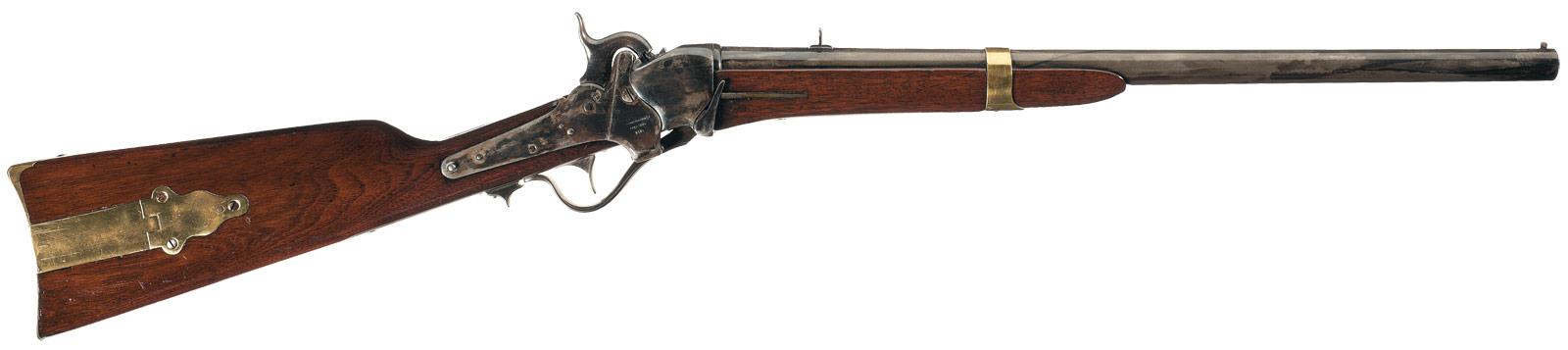 Scarce Sharps Model 1851 Box Lock Carbine | Rock Island Auction