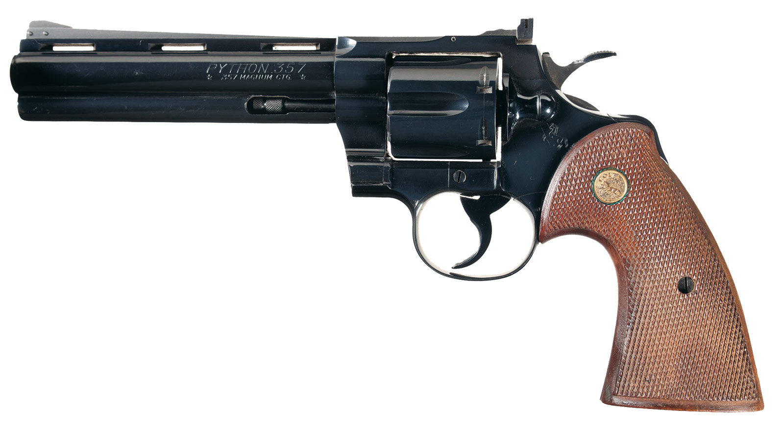 Colt Python Double Action Revolver with Holster | Rock Island Auction