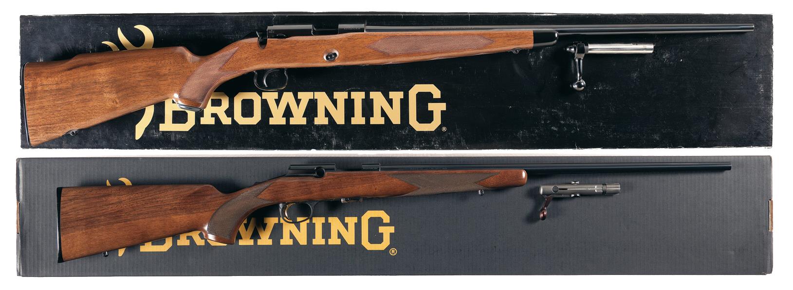 Two Boxed Browning Bolt Action Rifles | Rock Island Auction
