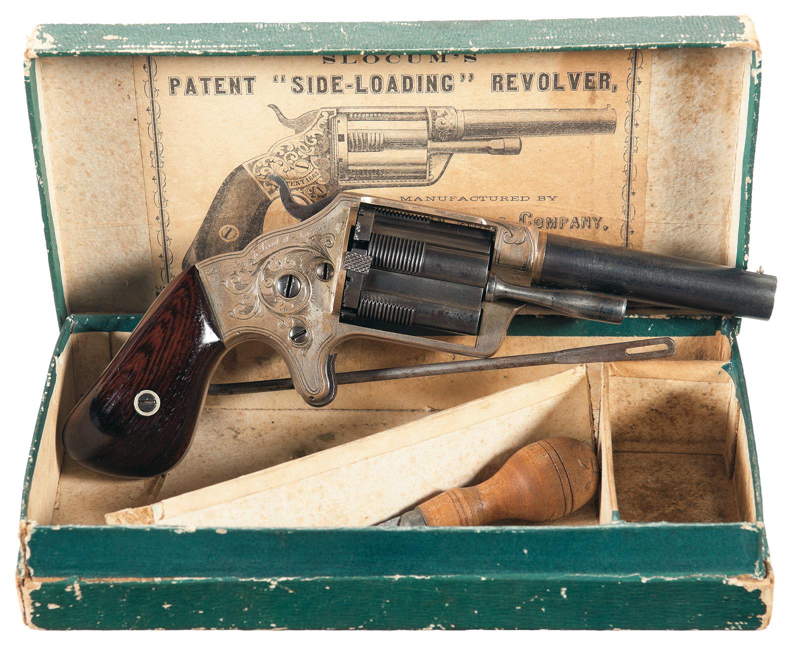 Brooklyn F A Co Slocum Revolver 32 RF | Rock Island Auction