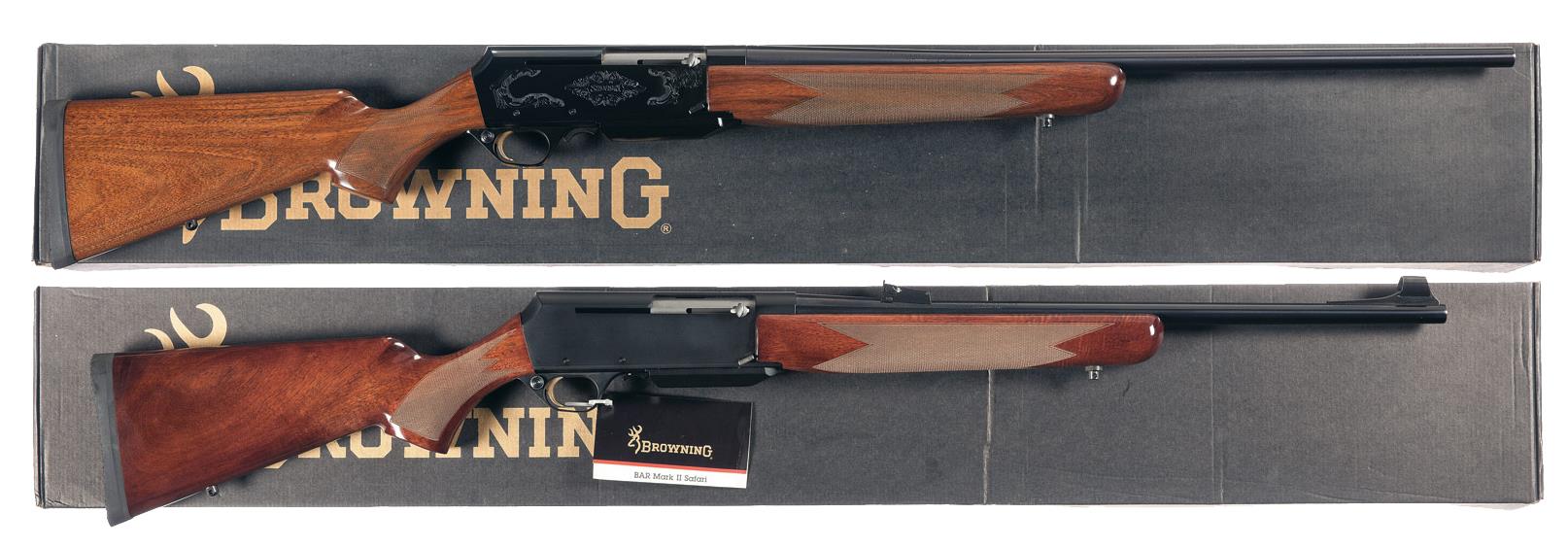 Two Boxed Browning BAR Mark II Semi-Automatic Rifles | Rock Island Auction