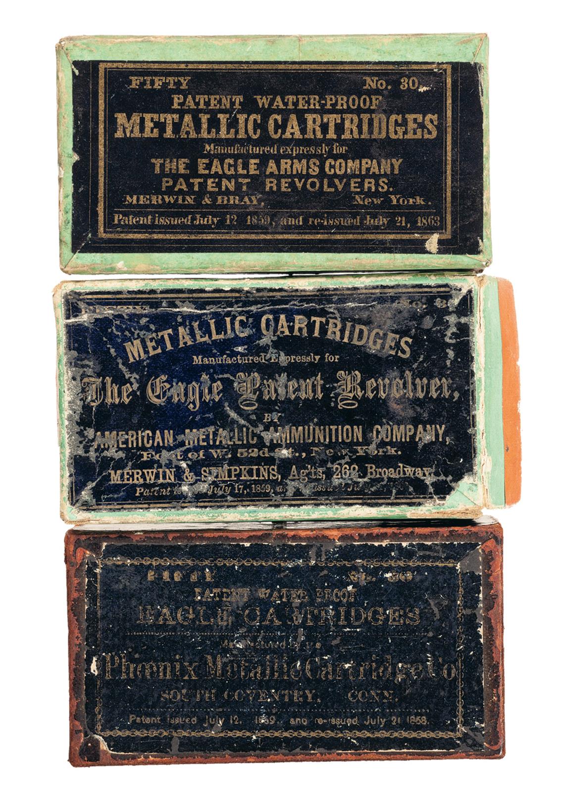 Three Rare Boxes of Antique Metallic Cartridges | Rock Island Auction
