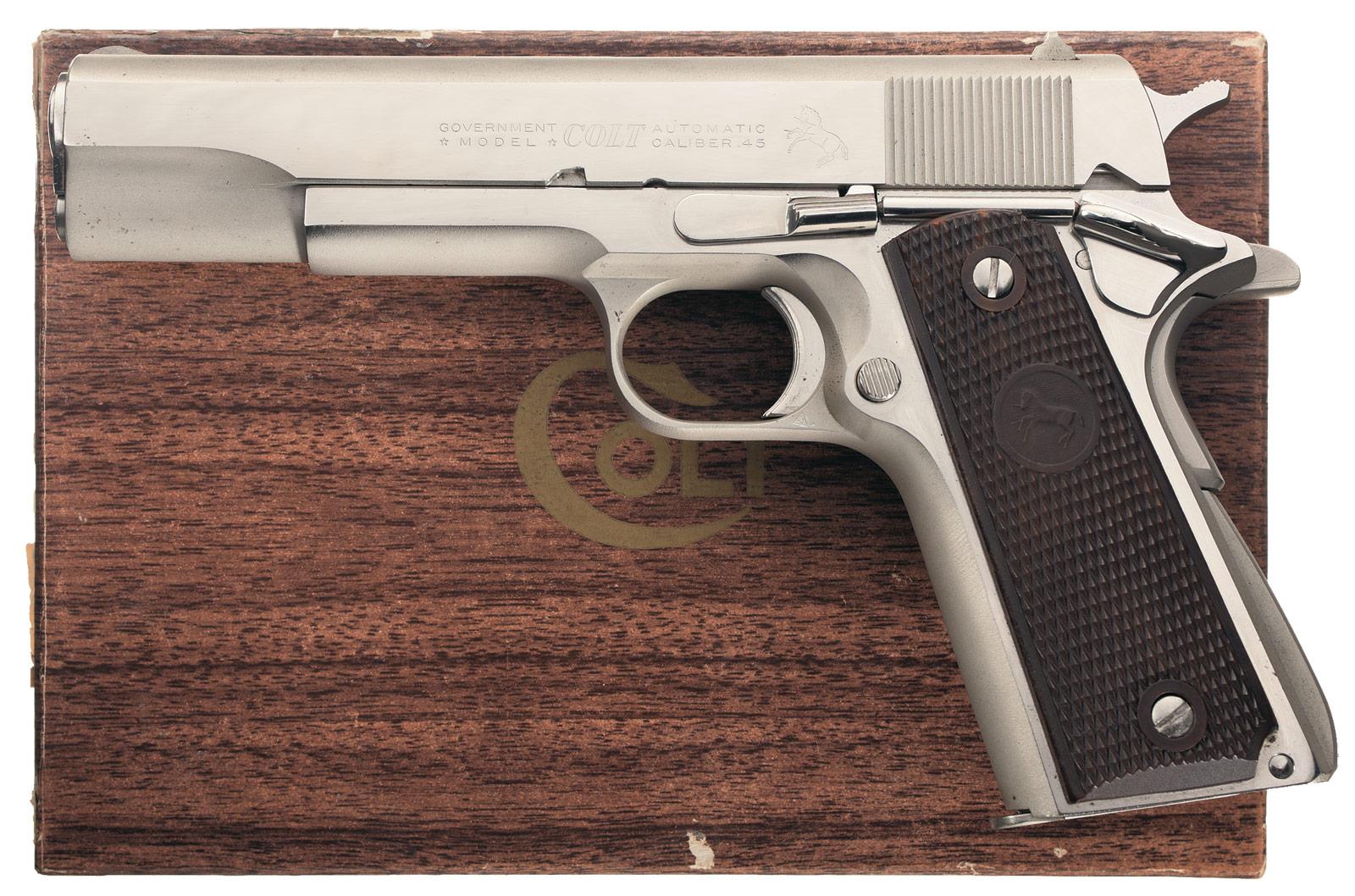 Colt Series 80 Model 1911A1 Semi-Automatic Pistol with Box | Rock ...