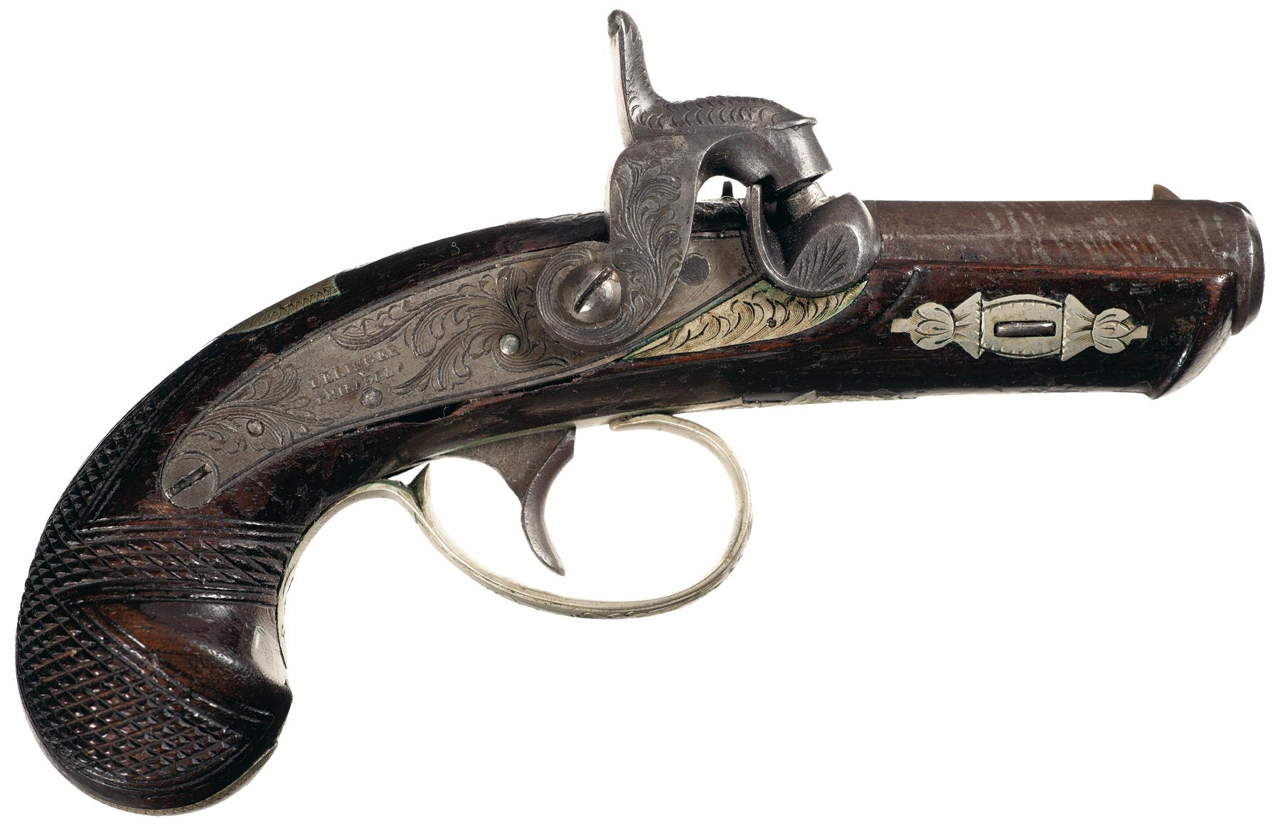 Henry Derringer Philadelphia Percussion Pocket Pistol | Rock Island Auction