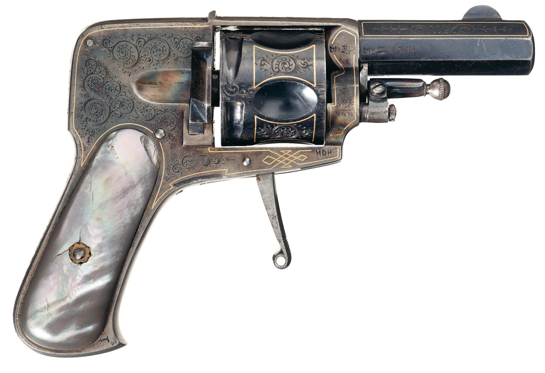 Belgium Folding Trigger Revolver 7.65 mm | Rock Island Auction
