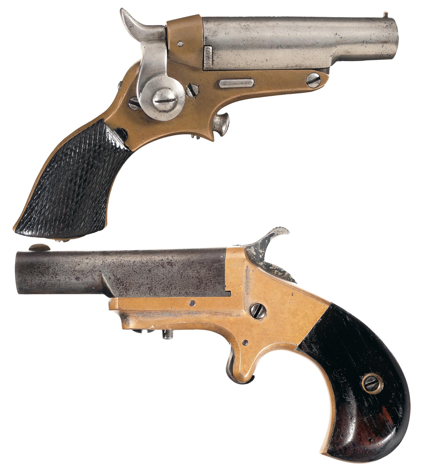 Two Single Shot Derringers | Rock Island Auction