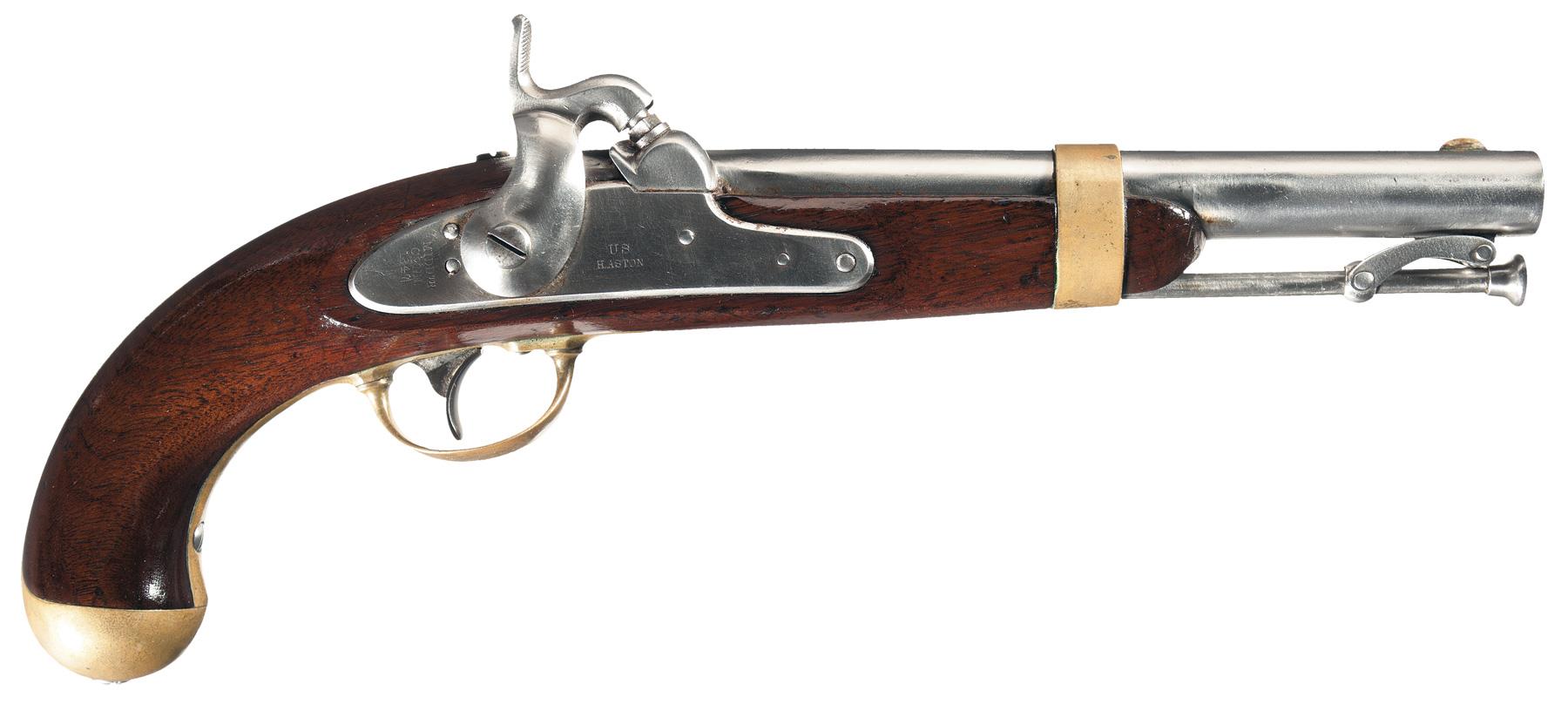 Henry Aston Model 1842 Percussion Pistol | Rock Island Auction