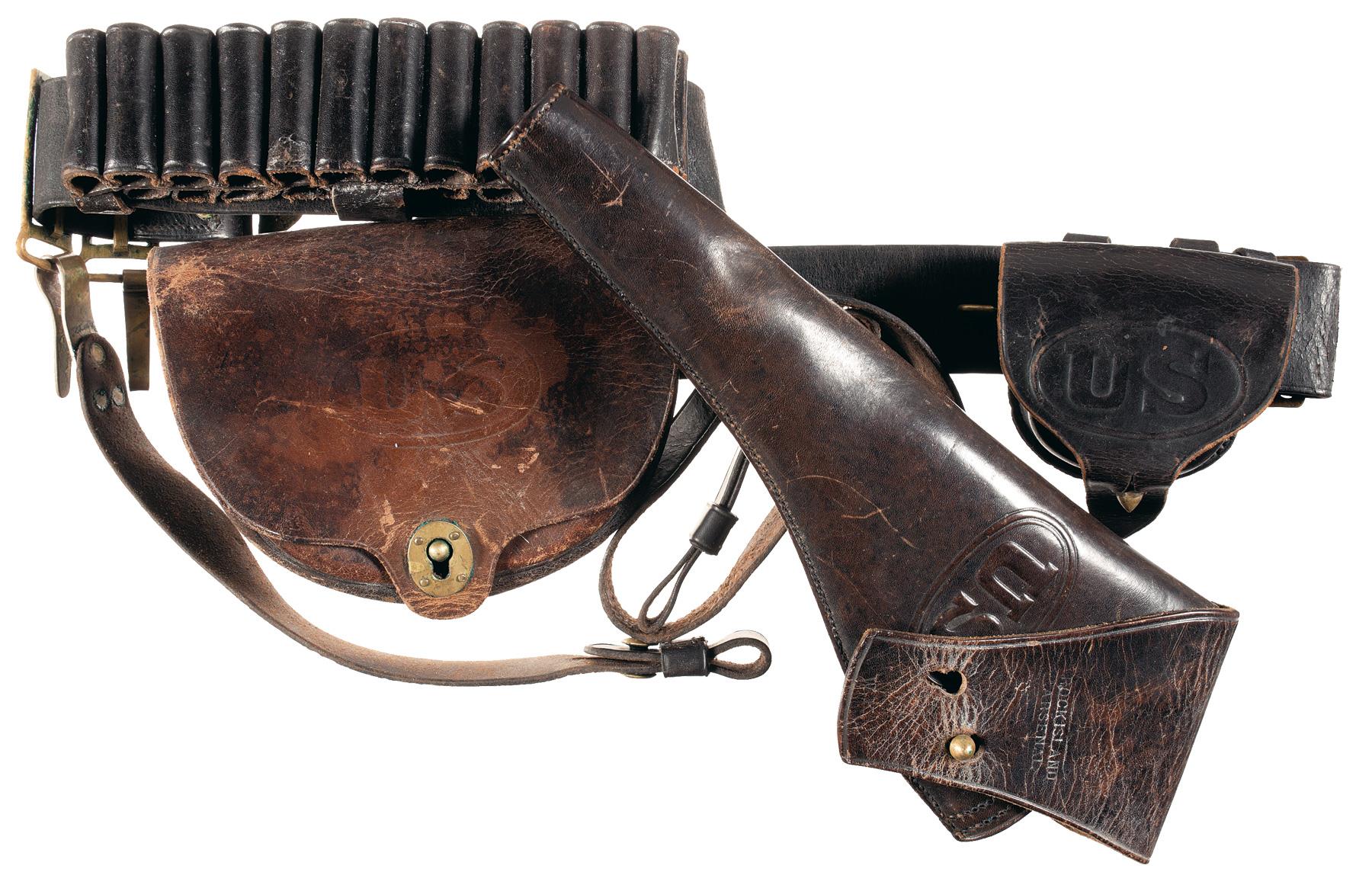 Exceptional U.S. Pattern 1874 Cavalry Saber Belt with Hazen Loop | Rock ...