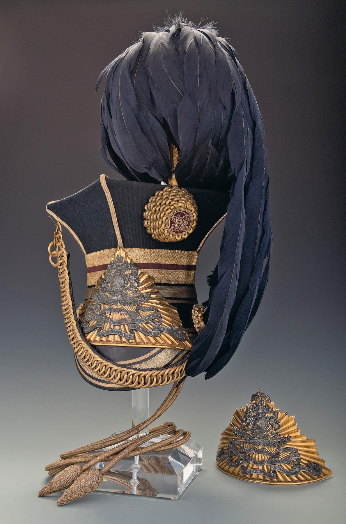 16th or Queen's Lancers Officer's Czapka with Additional Cap Pla | Rock ...