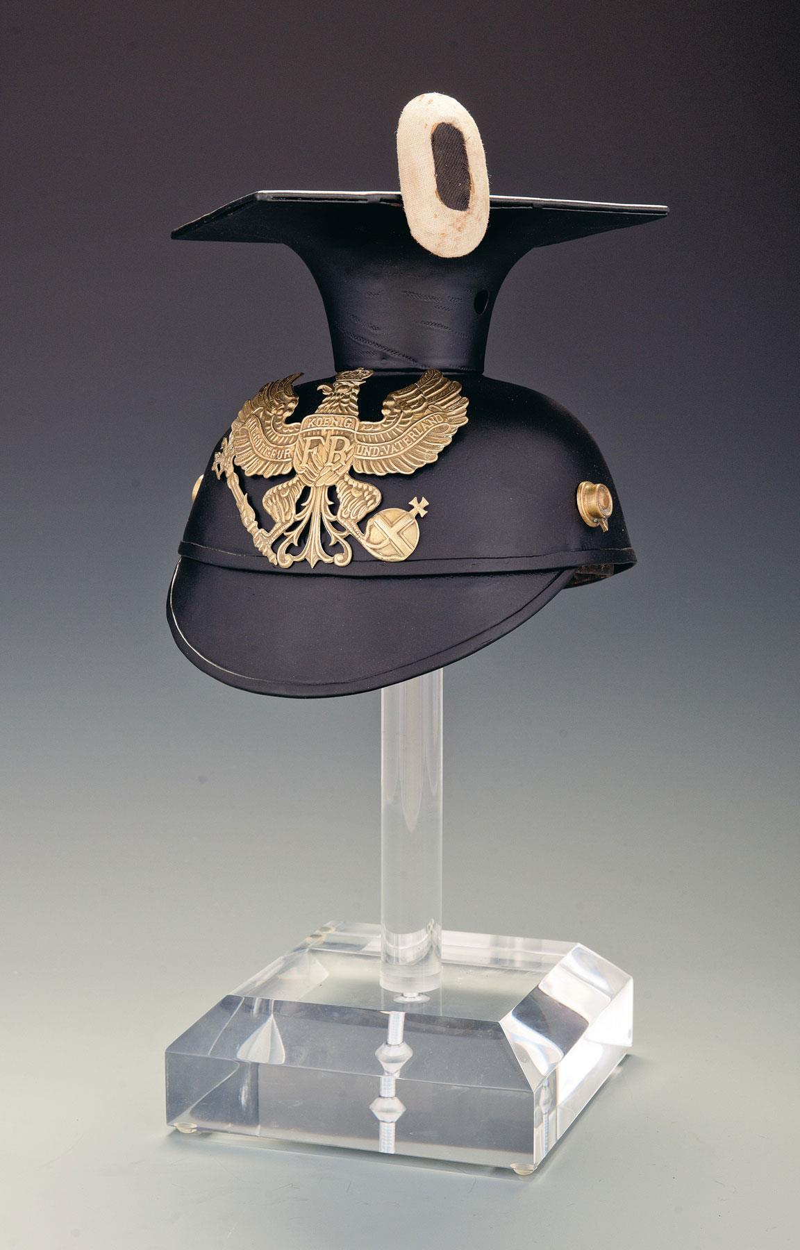 Prussian Army Steel Uhlan Lancer Czapka | Rock Island Auction